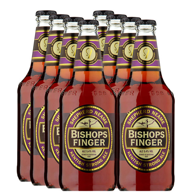 Shepherd Neame Bishops Finger Ale 5.2% 8x500ml – Craft Box Direct