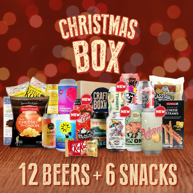 *Sold Out* Christmas Beer & Snacks Box | 12 NZ Breweries | 6 Snacks ...
