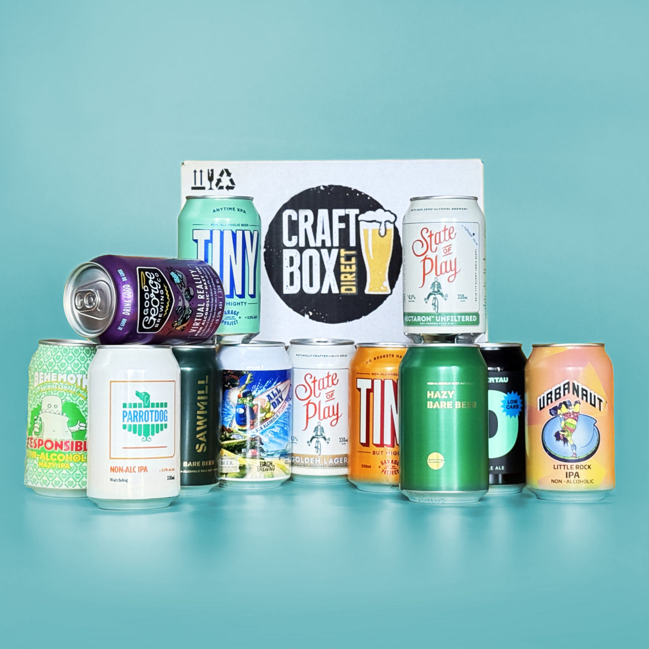 CLEARANCE | Non-Alcoholic Craft Beer Box – Craft Box Direct
